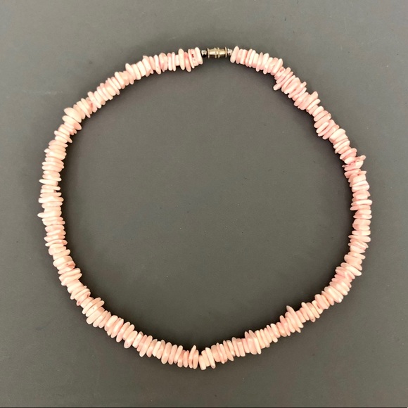 Jewelry | Light Pink Pooka Shell Necklace | Poshmark
